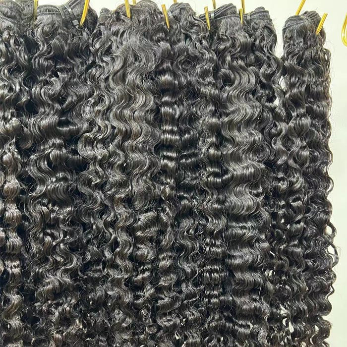 Raw Burmese hair Best quality Burmese curly Bundles From One Donor ...